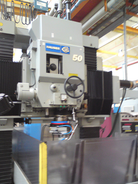 Machine outil à commande numérique : rétrofit Hauser S50 - MSCN